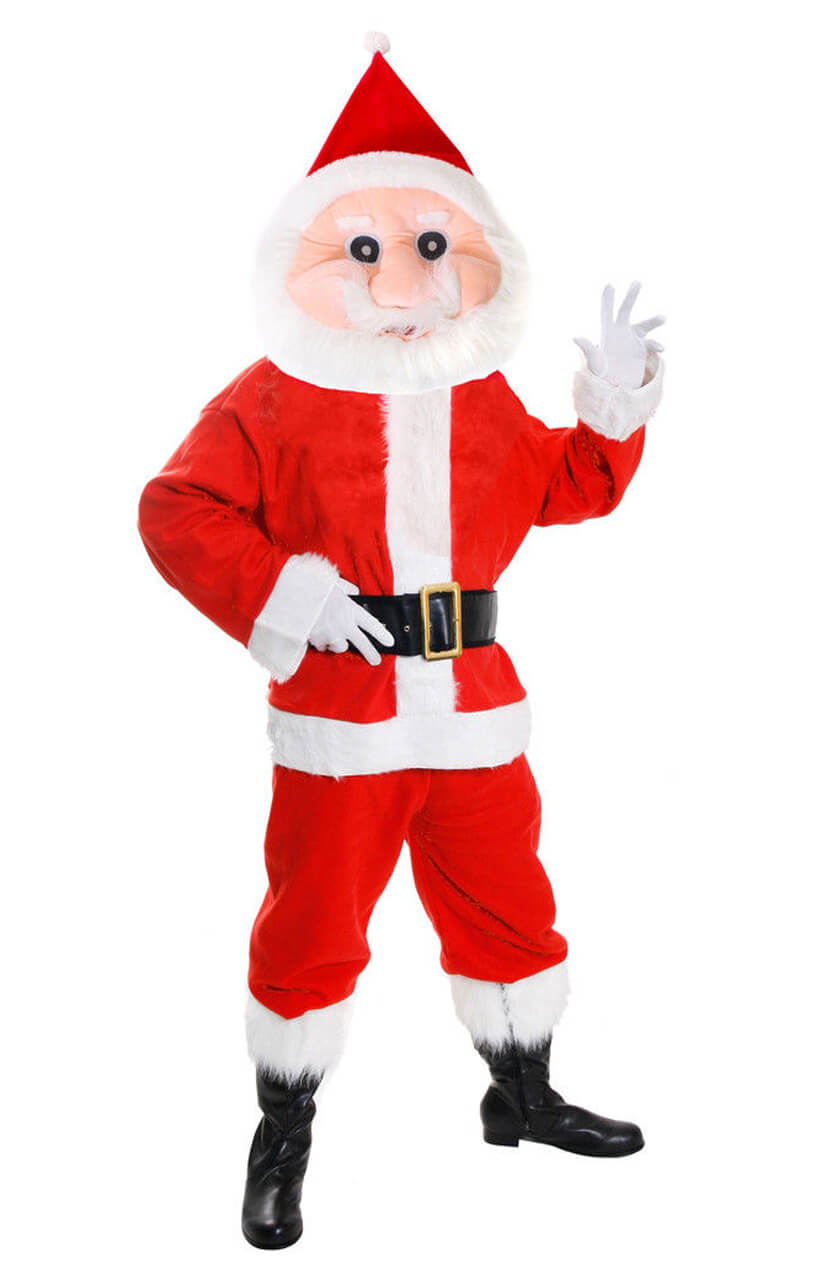 Standard Santa Mascot Costume - I Love Fancy Dress